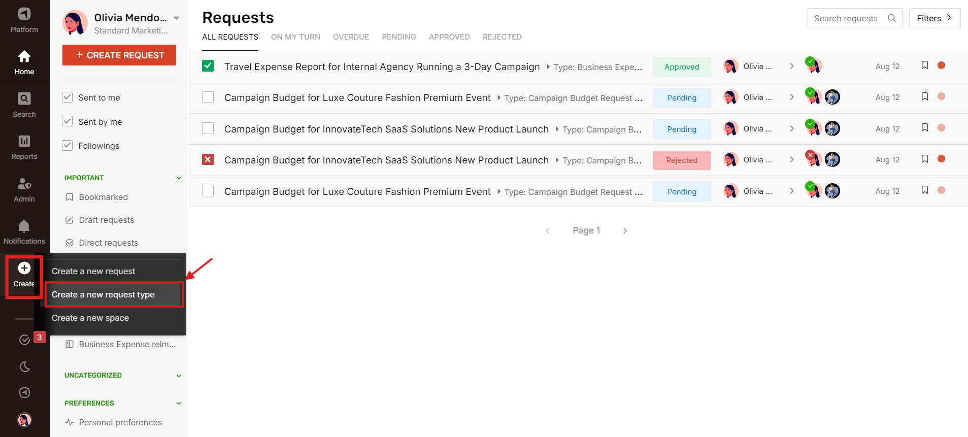 Create a new request type - Rework.com